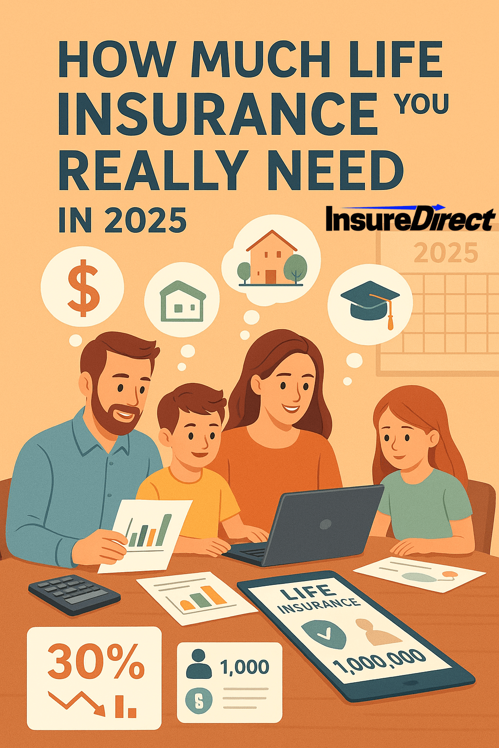 How Much Life Insurance Do You Really Need In 2025? | InsureDirect
