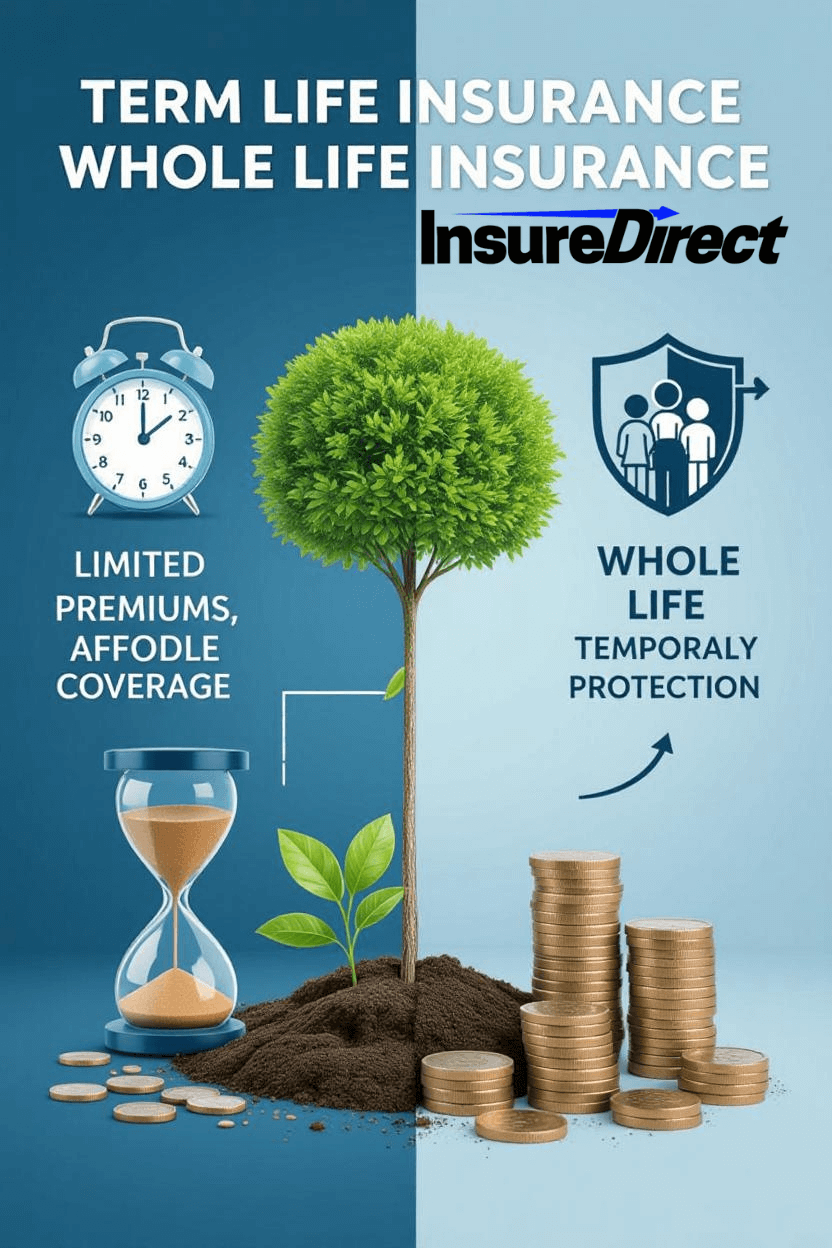 Term Vs. Whole Life Insurance: Which Is Right For You? | InsureDirect